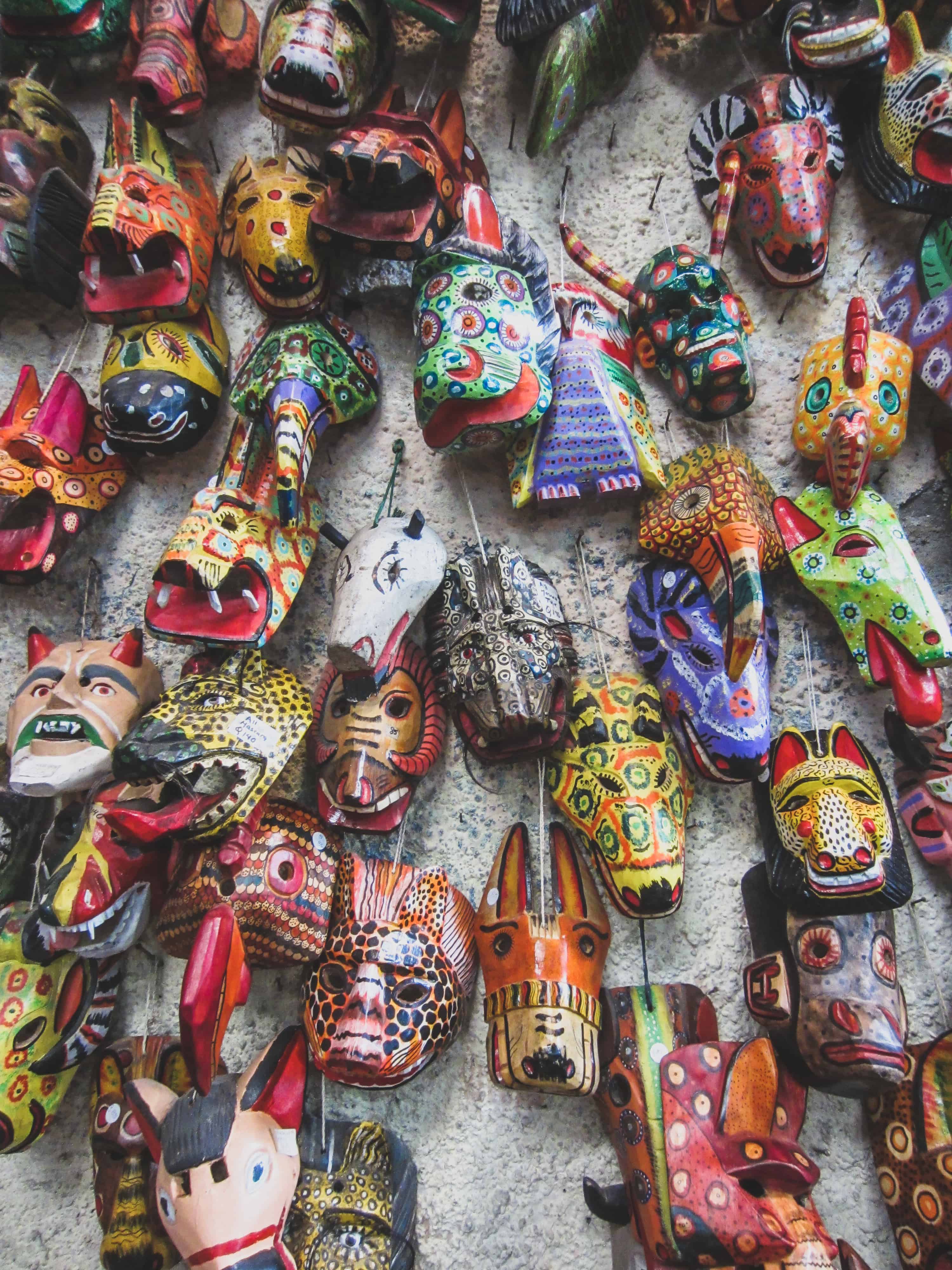 guatemala masks Red Around the World