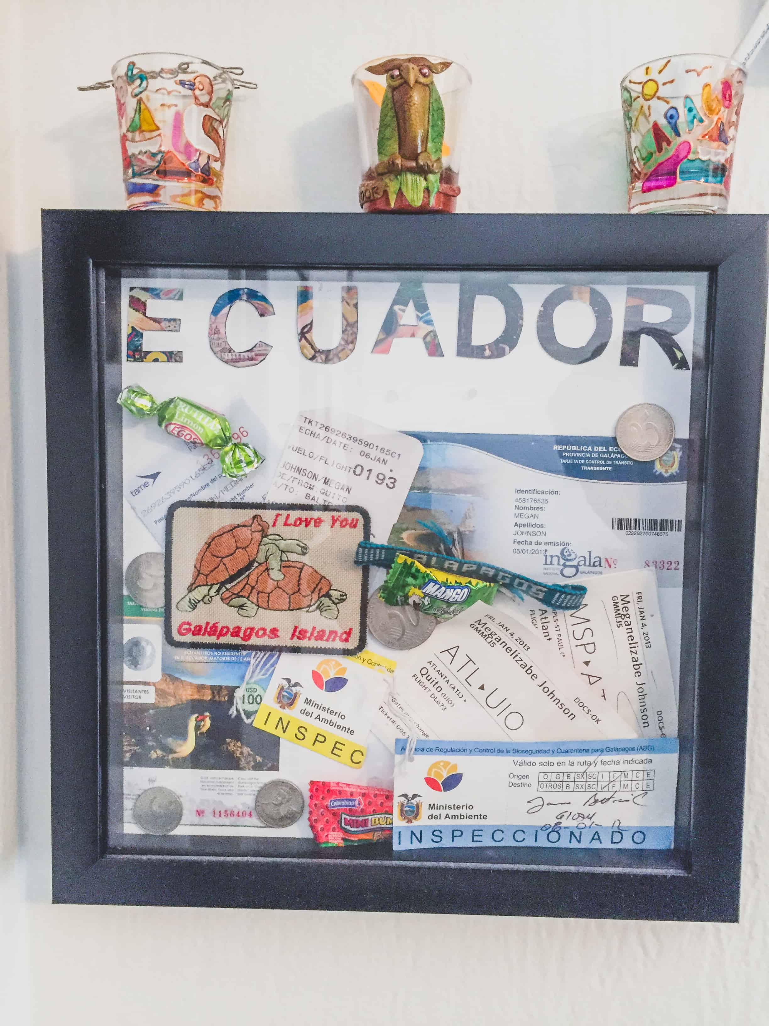DIY Travel Shadow Box Ideas To Help Preserve Your Memories Red Around ...