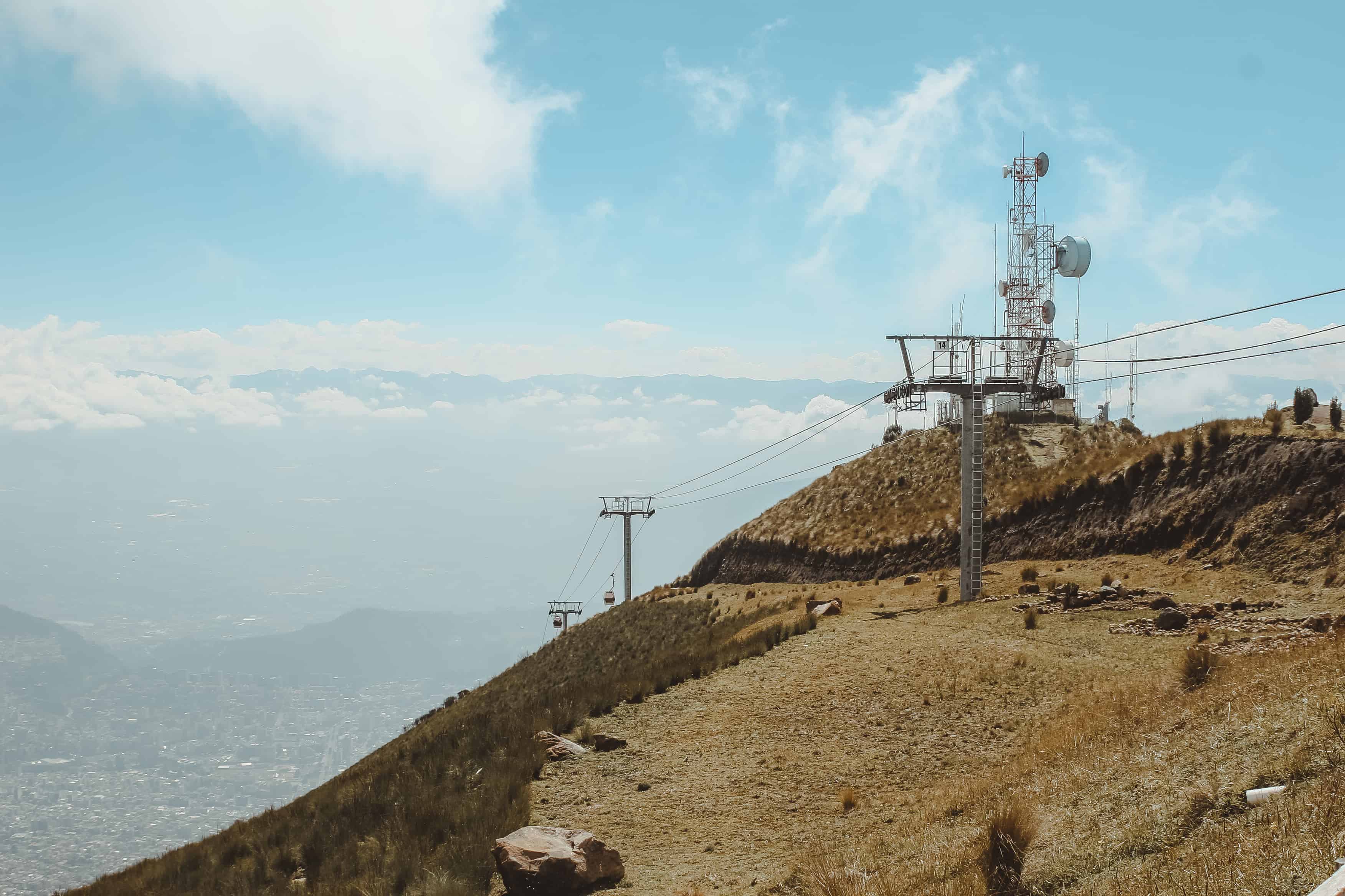 Teleferico cable car in Quito Ecuador Red Around the World