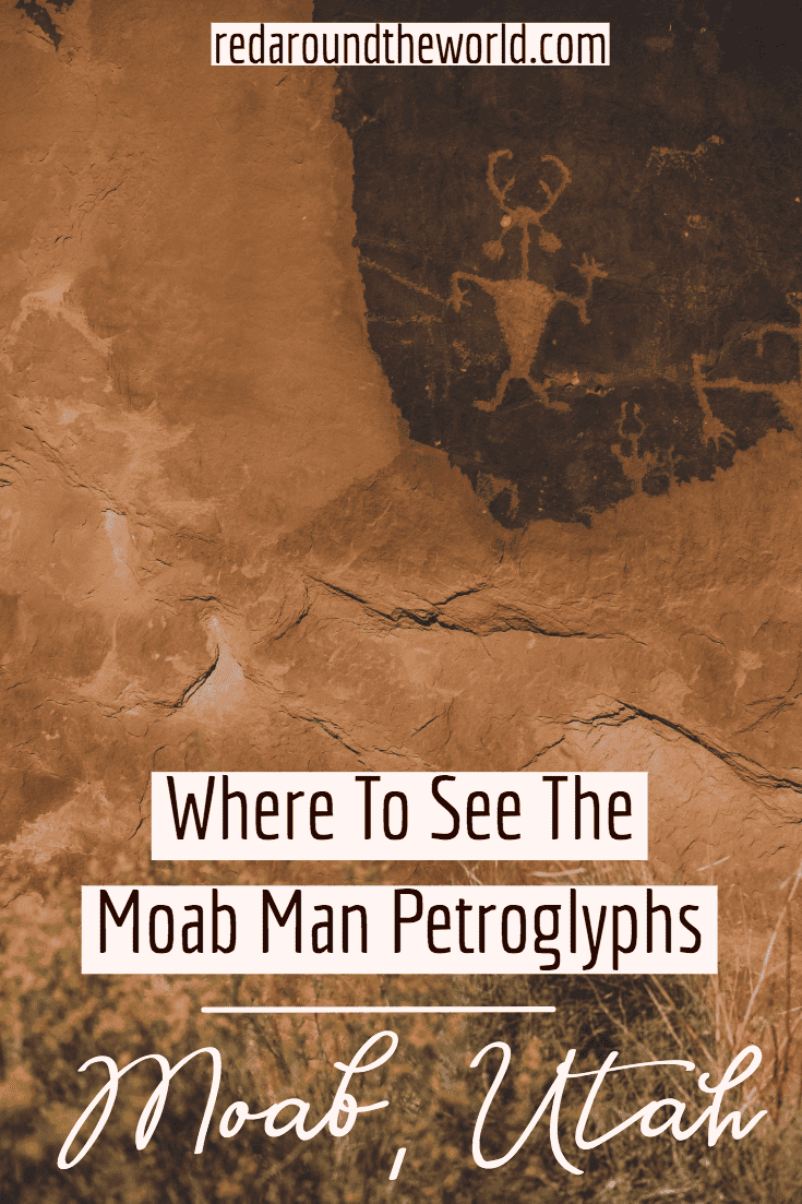 The Moab golf course petroglyphs are some of the easiest petroglyphs to ...