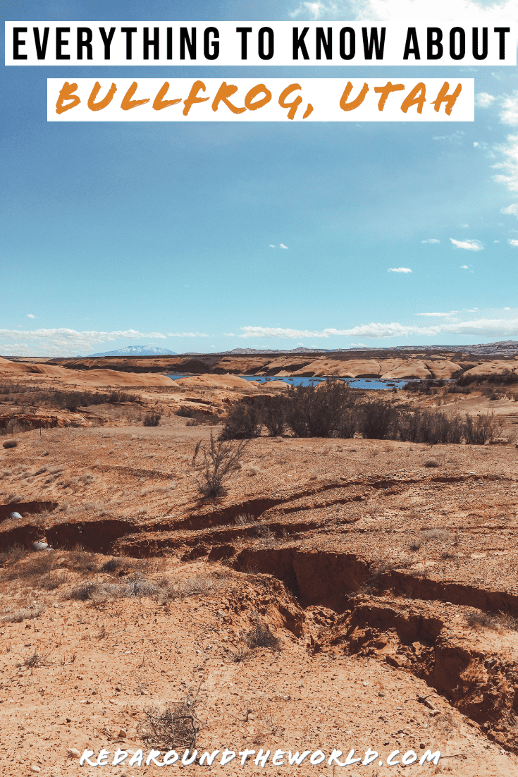 Bullfrog, Utah is at the north end of Lake Powell. While the lake is ...