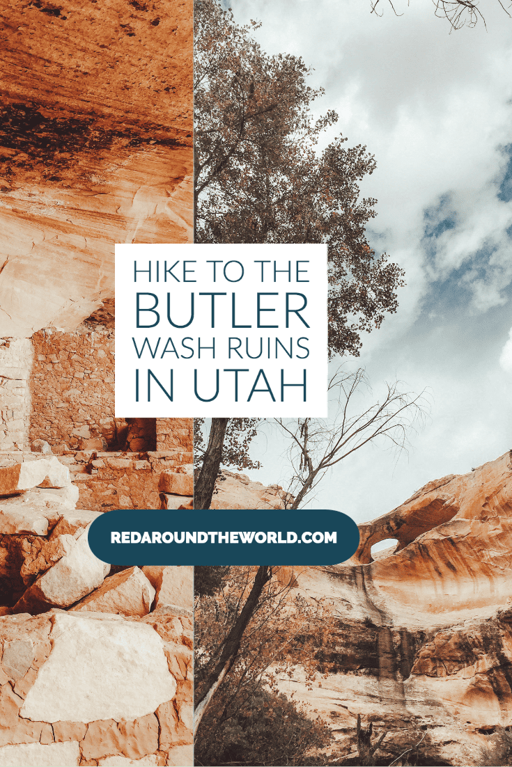 The Butler Wash Ruins are easily accessible cliff dwelling ruins in ...